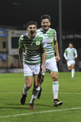 Jake Gray Yeovil Town Celebrates Making Editorial Stock Photo - Stock ...