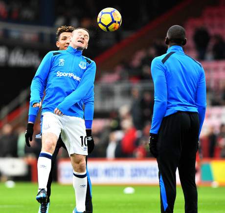 Wayne Rooney Everton Warms Starts On Editorial Stock Photo - Stock ...