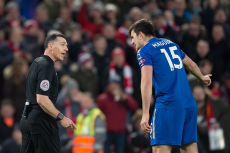 Leicester Citys Harry Maguire Complains Referee Editorial Stock Photo ...