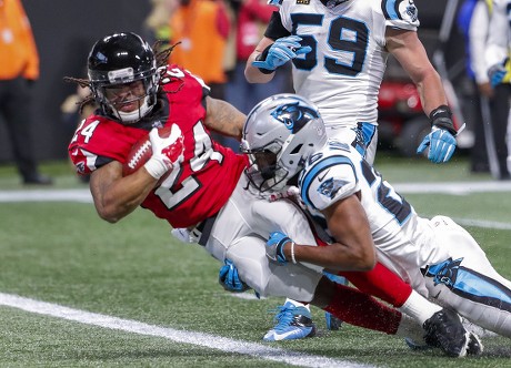 Carolina Panthers at Atlanta Falcons, USA - 31 Dec 2017 Stock Pictures ...