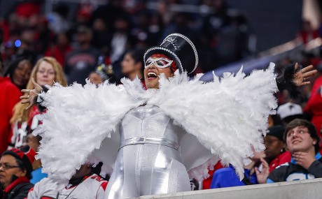 Atlanta Falcons Fan Reacts During Second Editorial Stock Photo - Stock ...