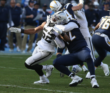 Carson Caoakland Raiders Quarterback Derek Carr Editorial Stock Photo ...