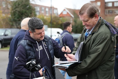 Afc Wimbledon First Team Coach Simon Editorial Stock Photo - Stock ...