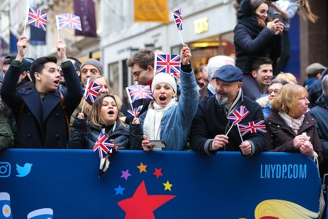 Performers Parade During Annual New Years Editorial Stock Photo - Stock ...