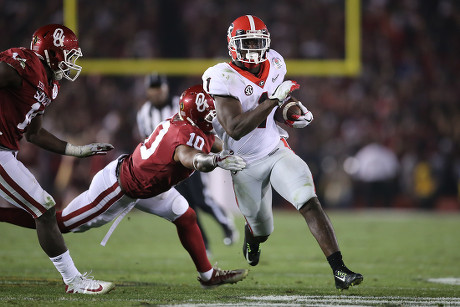 Georgia Bulldogs Running Back Sony Michel Editorial Stock Photo - Stock ...