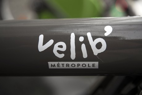Logo New Velib Service Displayed On Editorial Stock Photo - Stock Image ...