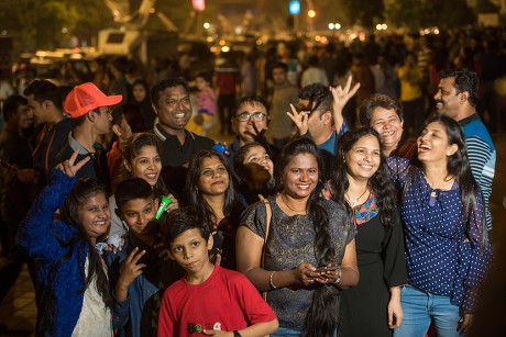 __COUNT__ New Year celebrations, Mumbai, India - 31 Dec 2017 Stock ...