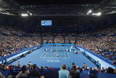 Hopman Cup Tennis tournament in Perth, Australia - 02 Jan 2018 Stock ...