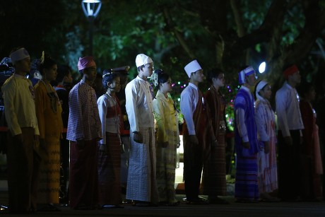 Myanmar Ethnic Young People Attend 70th Editorial Stock Photo - Stock ...