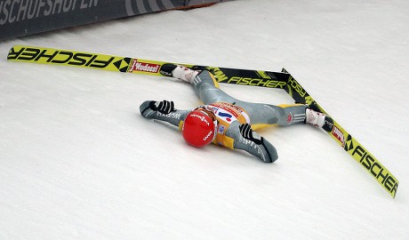 Richard Freitag Germany Reacts After Falling Editorial Stock Photo ...
