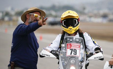 British Rider Max Hunt R Husqvarna Editorial Stock Photo - Stock Image ...