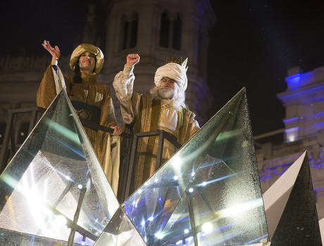 Epiphany celebrations, Madrid, Spain - 05 Jan 2018 Stock Pictures ...