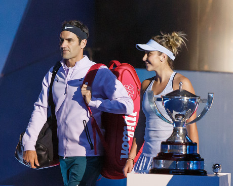 Hopman Cup tennis tournament, Perth, Australia - 06 Jan 2018 Stock ...