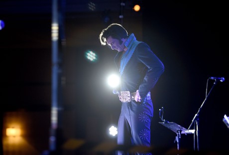 Elvis Presley Tribute Artist Brian Troy Editorial Stock Photo - Stock ...