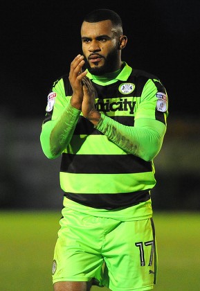 Daniel Wishart Forest Green Rovers Applauds Editorial Stock Photo ...