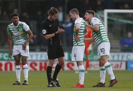 Jared Bird Yeovil Town Shown Yellow Editorial Stock Photo - Stock Image ...