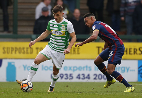 Jared Bird Yeovil Town Shown Yellow Editorial Stock Photo - Stock Image ...