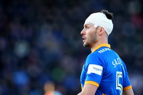 Matt Sadler Heavily Bandaged Head Editorial Stock Photo - Stock Image ...