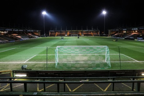 Hush Park Home Yeovil Town During Editorial Stock Photo - Stock Image ...