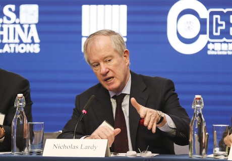 Nicholas Lardy Senior Fellow Peterson Institute Editorial Stock Photo ...