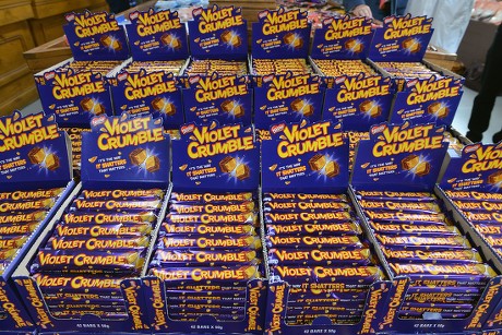 Violet Crumble Chocolate Bars Seen Robern Editorial Stock Photo - Stock ...