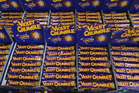 Violet Crumble Chocolate Bars Seen Robern Editorial Stock Photo - Stock ...