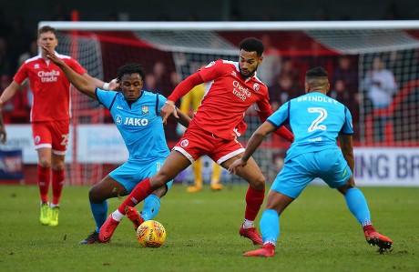 Crawleys Jordan Roberts Action During Sky Editorial Stock Photo - Stock ...