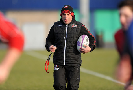 Richard Cockerill Edinburgh Rugby Head Coach Editorial Stock Photo ...