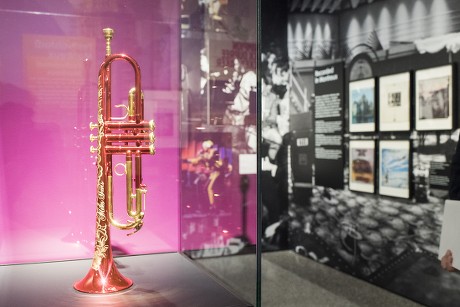 Trumpet Us Musician Miles Davis Displayed Editorial Stock Photo - Stock ...