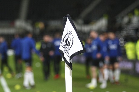 Derby Ram Logo During Efl Sky Editorial Stock Photo - Stock Image ...