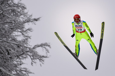 Richard Freitag Germany Airborne During Practice Editorial Stock Photo ...