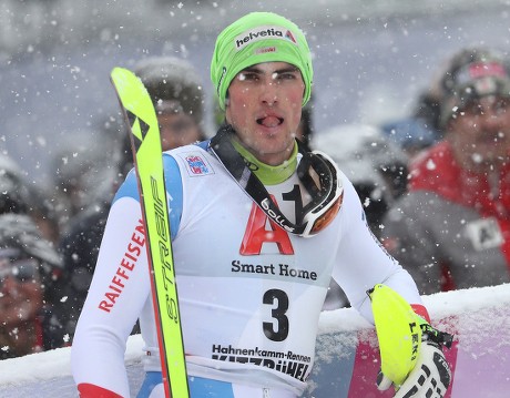 Daniel Yule Switzerland During Mens Slalom Editorial Stock Photo ...