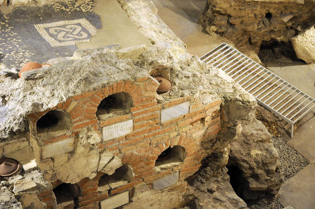 Roman Necropolis Part Hidden Rome Underground Editorial Stock Photo ...