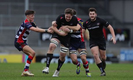 Exeter Chiefs U18s v Bristol Academy U18s, Exeter, UK - 21 Jan 2018 ...