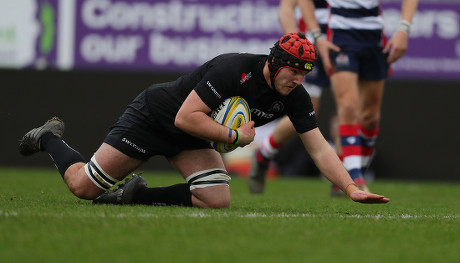 Exeter Chiefs U18s v Bristol Academy U18s, Exeter, UK - 21 Jan 2018 ...