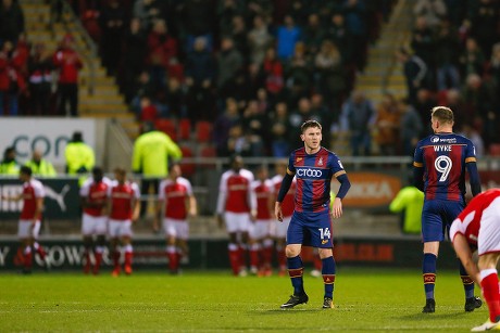 Rotherham United Celebrate Rotherham United Midfielder Editorial Stock ...