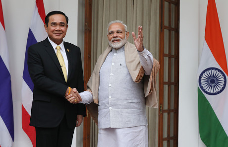 Narendra Modi Prayut Chanocha Editorial Stock Photo - Stock Image ...