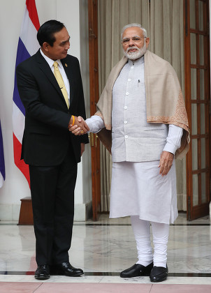 Narendra Modi Prayut Chanocha Editorial Stock Photo - Stock Image ...