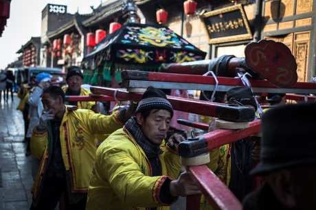 A traditional funeral procession in Pingyao Ancient City, China - 22 ...