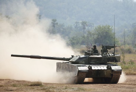 __COUNT__ Thai troops test VT4 main battle tanks after purchase from ...