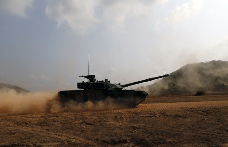 Thai Armys Newly Purchased Chinesemanufactured Vt4 Editorial Stock ...