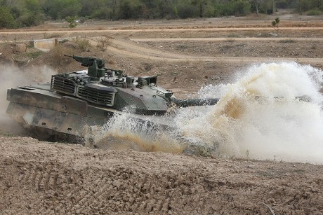 Thai Armys Newly Purchased Chinesemanufactured Vt4 Editorial Stock ...