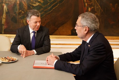 Juan Manuel Santos Calderon Alexander Van Editorial Stock Photo - Stock ...