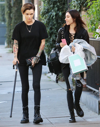 Ruby Rose Jessica Origliasso Editorial Stock Photo - Stock Image ...
