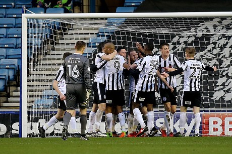 Rochdale Players Congratulate Matt Done After Editorial Stock Photo ...