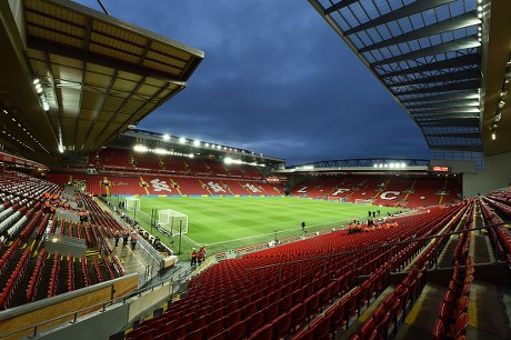 General View Inside Anfield Stadium Editorial Stock Photo - Stock Image ...