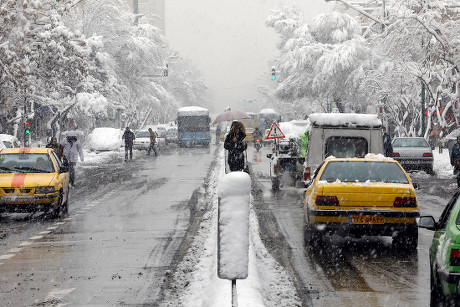 __COUNT__ Snowfall in Tehran, Iran (Islamic Republic Of) - 28 Jan 2018 ...