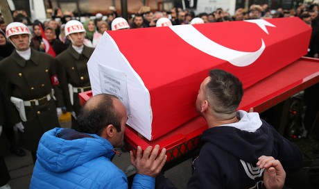 Turkish Soldiers Carry Coffin Fatih Mehmethan Editorial Stock Photo ...