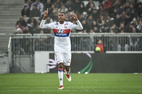 Lyon Player Marcelo Celebrates Third Goal Editorial Stock Photo - Stock ...