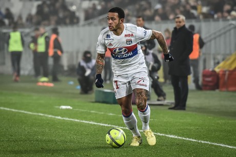 Lyon Player Memphis Depay Editorial Stock Photo - Stock Image ...